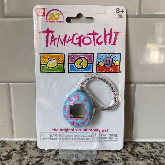 Tamagotchi | Toys | New Mini Tamagotchi 2th Anniversary Pink And Blue ...